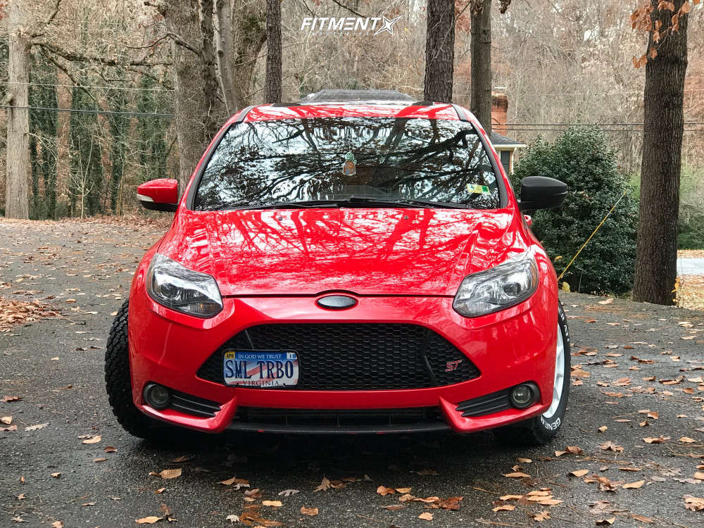 2013 Ford Focus ST with 16x7 Sparco Terra and General 215x65 on Stock ...