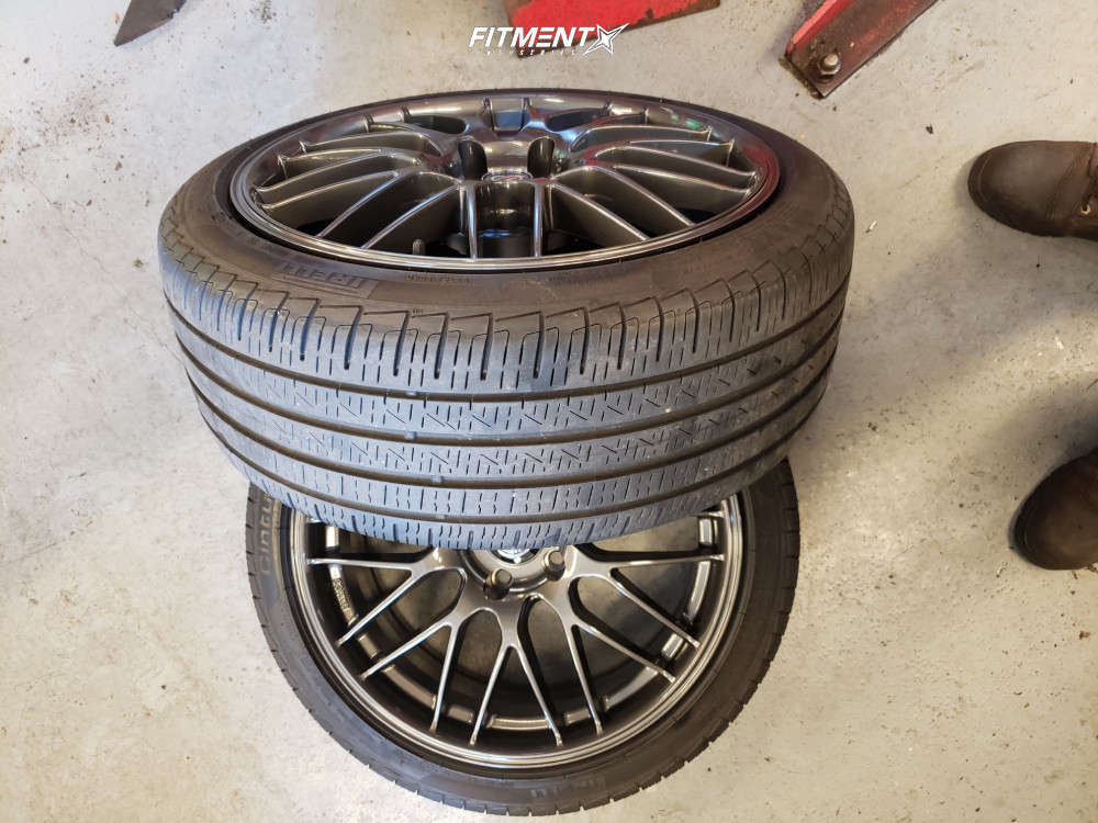 2017 Volkswagen GTI S with 18x8 Enkei Ekm3 and Pirelli 225x40 on Stock ...