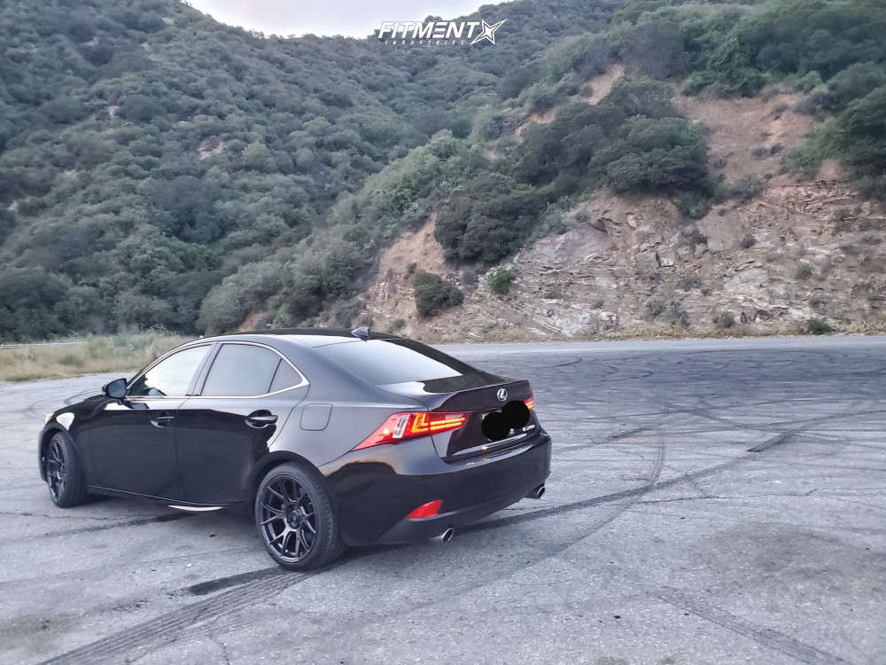 2016 Lexus IS200t Base with 18x8.5 Konig Ampliform and Hankook 225x40 ...