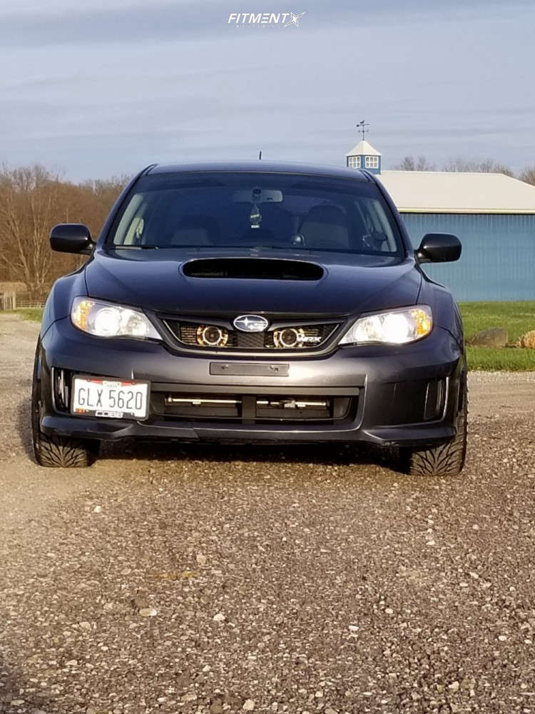 2012 Subaru WRX Base with 18x8.5 XXR 567 and Federal 245x40 on Stock ...