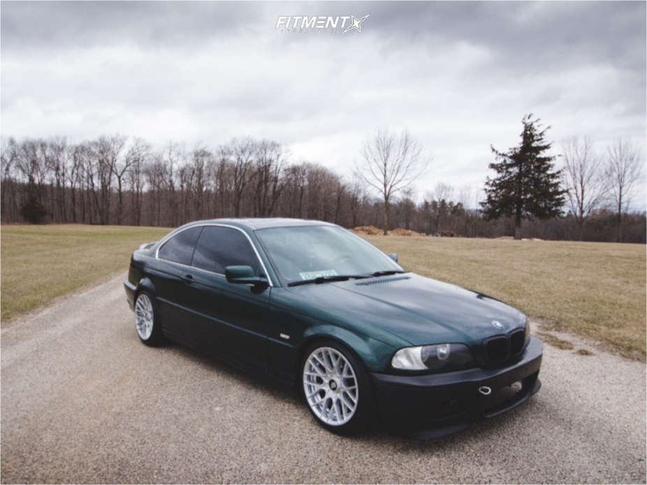 2000 BMW 323Ci Base with 17x9 Rotiform Rse and Velozza 215x45 on ...