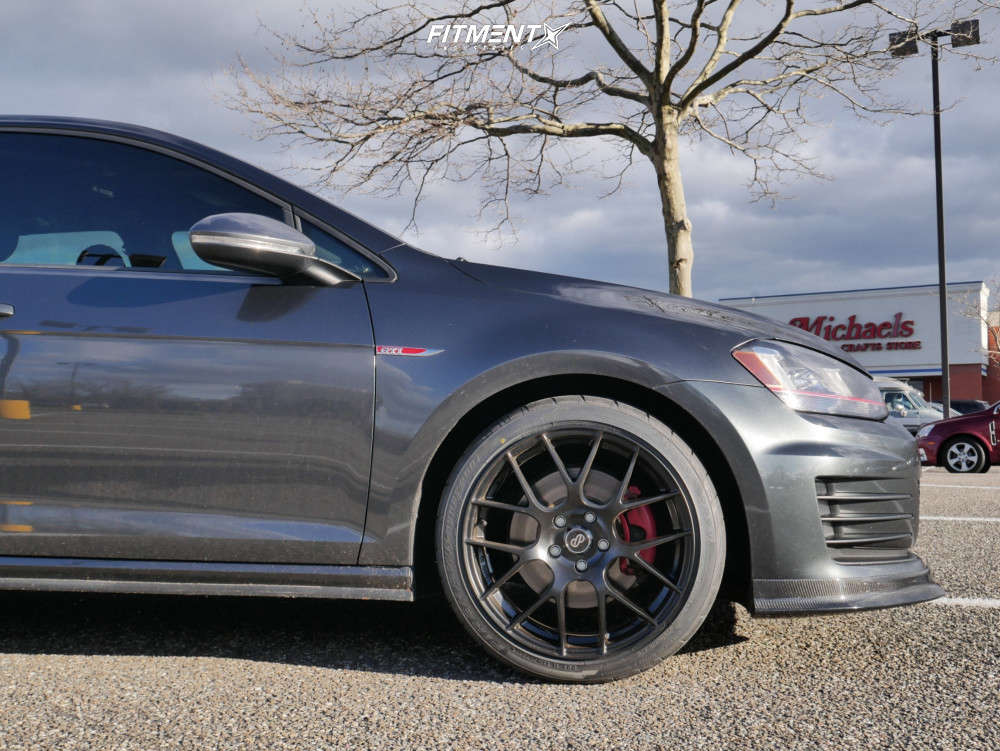 2015 Volkswagen GTI Autobahn with 18x8.5 Enkei Raijin and Firestone ...
