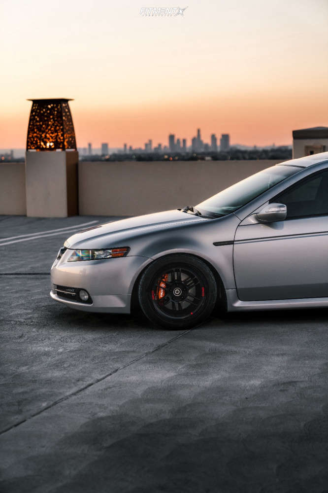 2008 Acura TL Type-S with 17x9.5 Enkei RPF1 and BFGoodrich 245x40 on ...