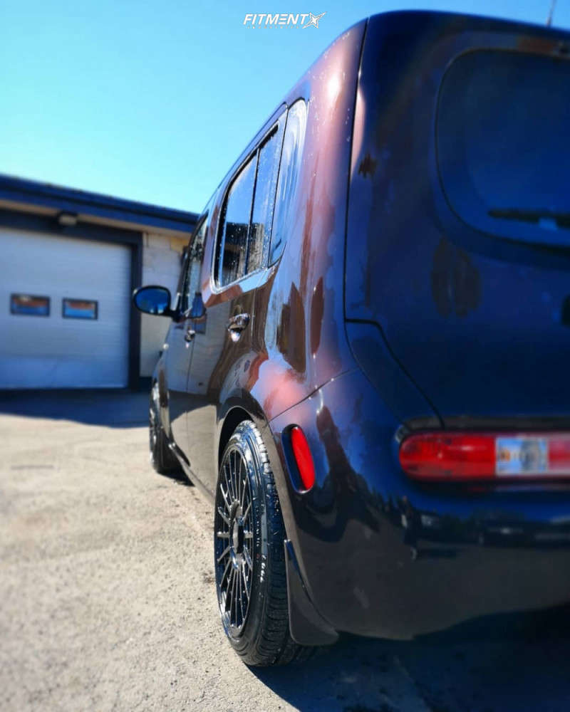 2010 Nissan Cube Base with 17x8 Rotiform Las-r and Goodyear 205x45 on ...