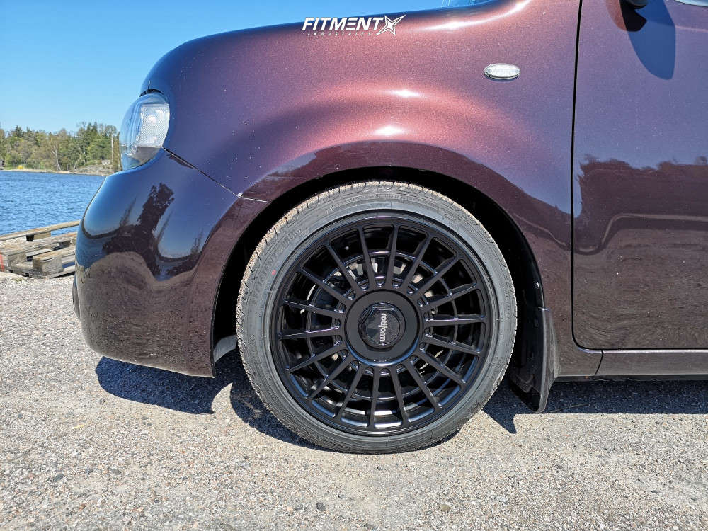 2010 Nissan Cube Base with 17x8 Rotiform Las-r and Goodyear 205x45 on ...