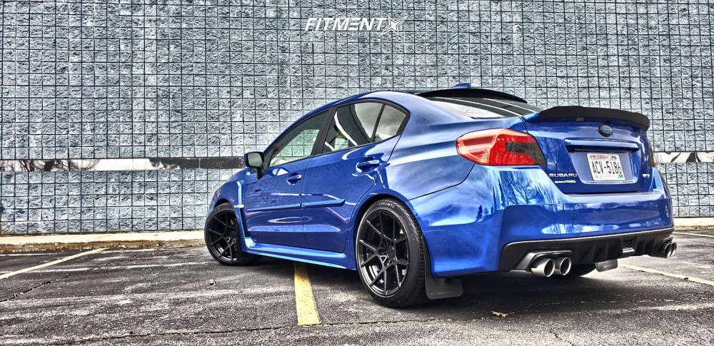 2018 Subaru WRX Base with 18x9.5 Rotiform Kps and Advanta 245x40 on ...