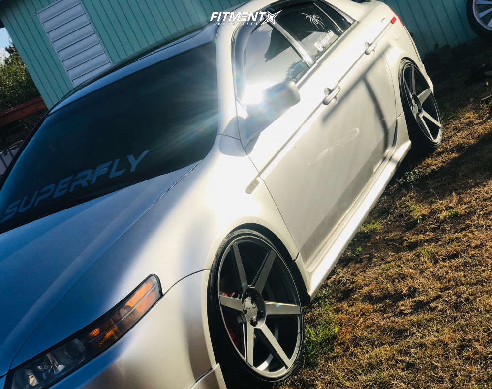 2004 Acura TL Base with 20x10 Sothis Sc002 and Zeetex 245x35 on ...