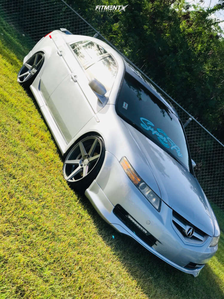 2004 Acura TL Base with 20x10 Sothis Sc002 and Zeetex 245x35 on ...