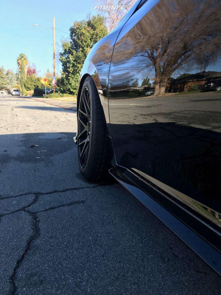 2018 Honda Civic Sport with 18x9.5 ESR Rf2 and Hankook 245x45 on ...