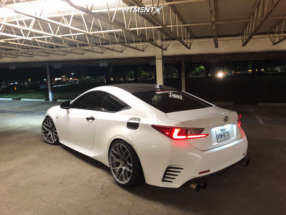2015 Lexus RC350 F Sport with 19x9.5 VMR V710 and Bridgestone 225x35 on ...