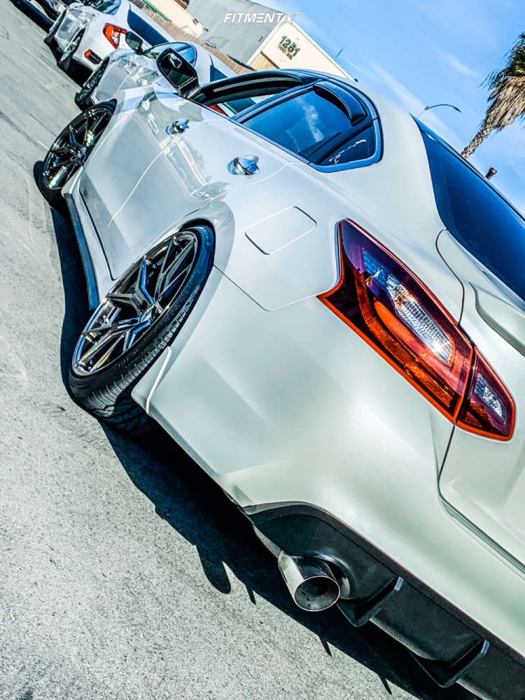 2017 Nissan Altima SR with 20x8.5 STR Flow Forged STR 907 and Toyo ...