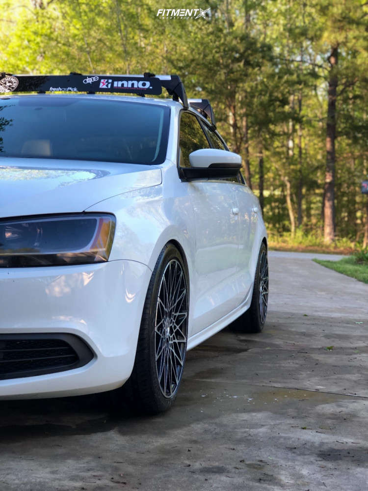 2014 Volkswagen Jetta TDI Premium with 18x8 Aodhan LS001 and Nankang ...