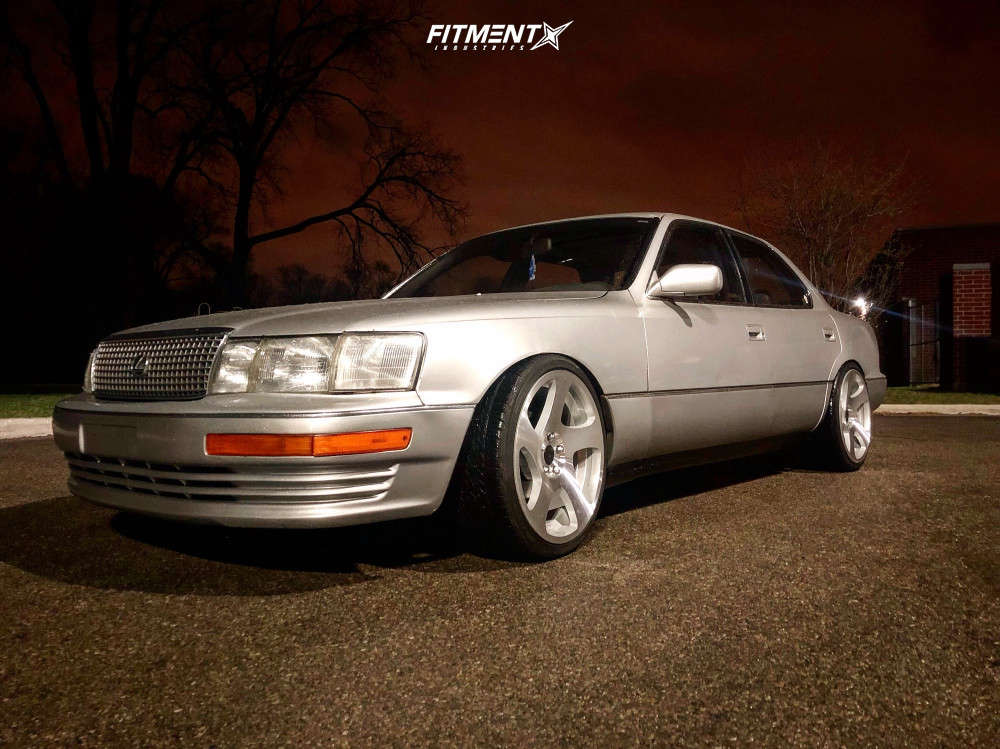 1990 Lexus LS400 Base with 19x8.5 Rotiform Tmb and Nitto 245x40 on ...