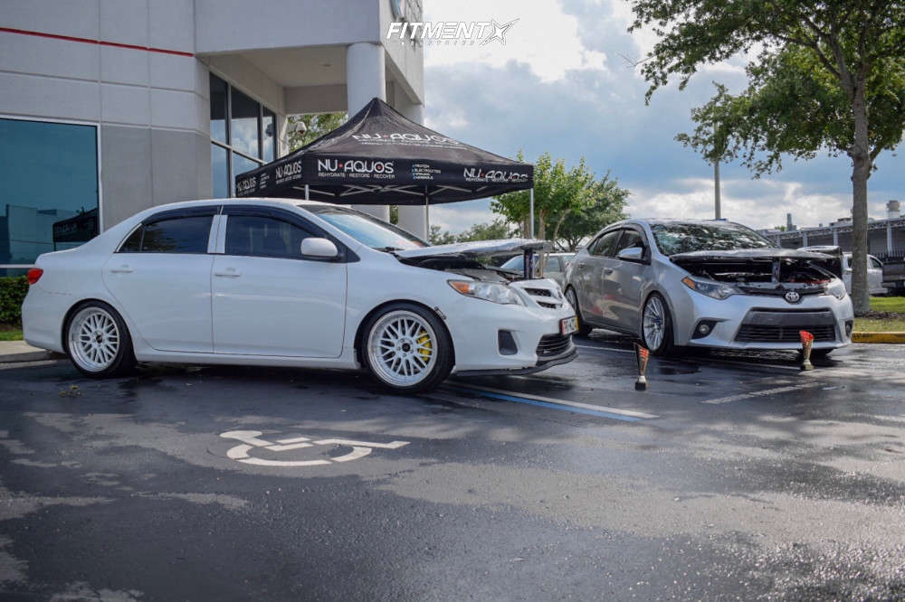 2013 Toyota Corolla LE with 18x9 JNC JNC005 and Nankang 225x40 on ...