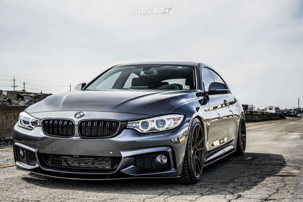 2016 BMW 435i XDrive Gran Coupe Base with 19x8.5 HRE Ff04 and Michelin ...