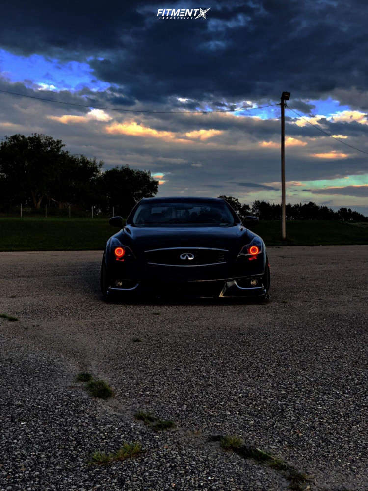 2012 INFINITI G37 IPL with 18x10.5 Aodhan Ds01 and Toyo Tires 255x35 on ...
