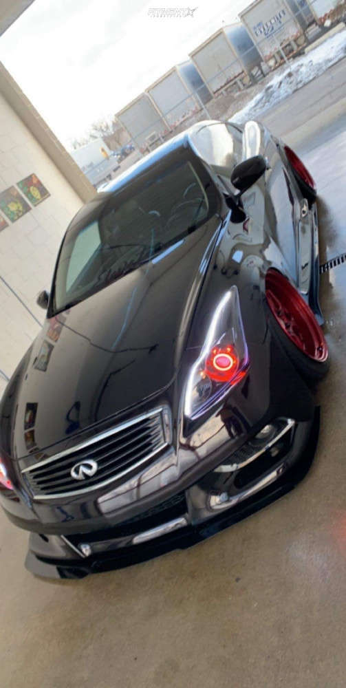 2012 INFINITI G37 IPL with 18x10.5 Aodhan Ds01 and Toyo Tires 255x35 on ...