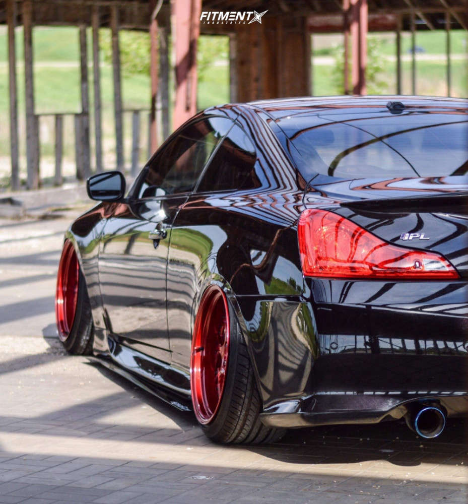 2012 INFINITI G37 IPL with 18x10.5 Aodhan Ds01 and Toyo Tires 255x35 on ...