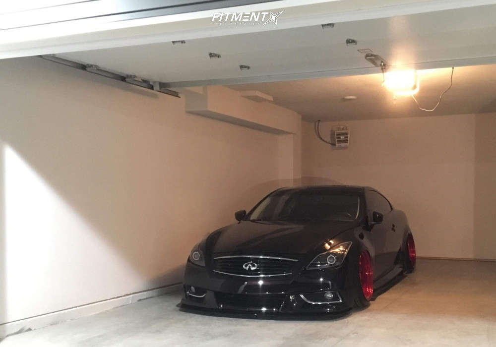 2012 INFINITI G37 IPL with 18x10.5 Aodhan Ds01 and Toyo Tires 255x35 on ...