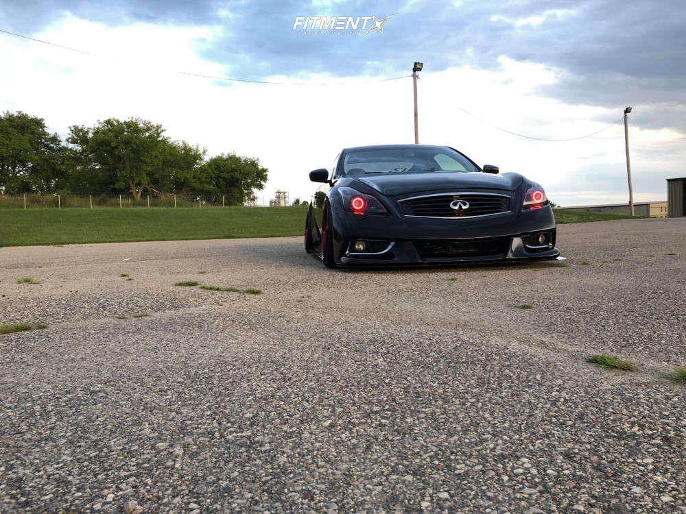 2012 INFINITI G37 IPL with 18x10.5 Aodhan Ds01 and Toyo Tires 255x35 on ...