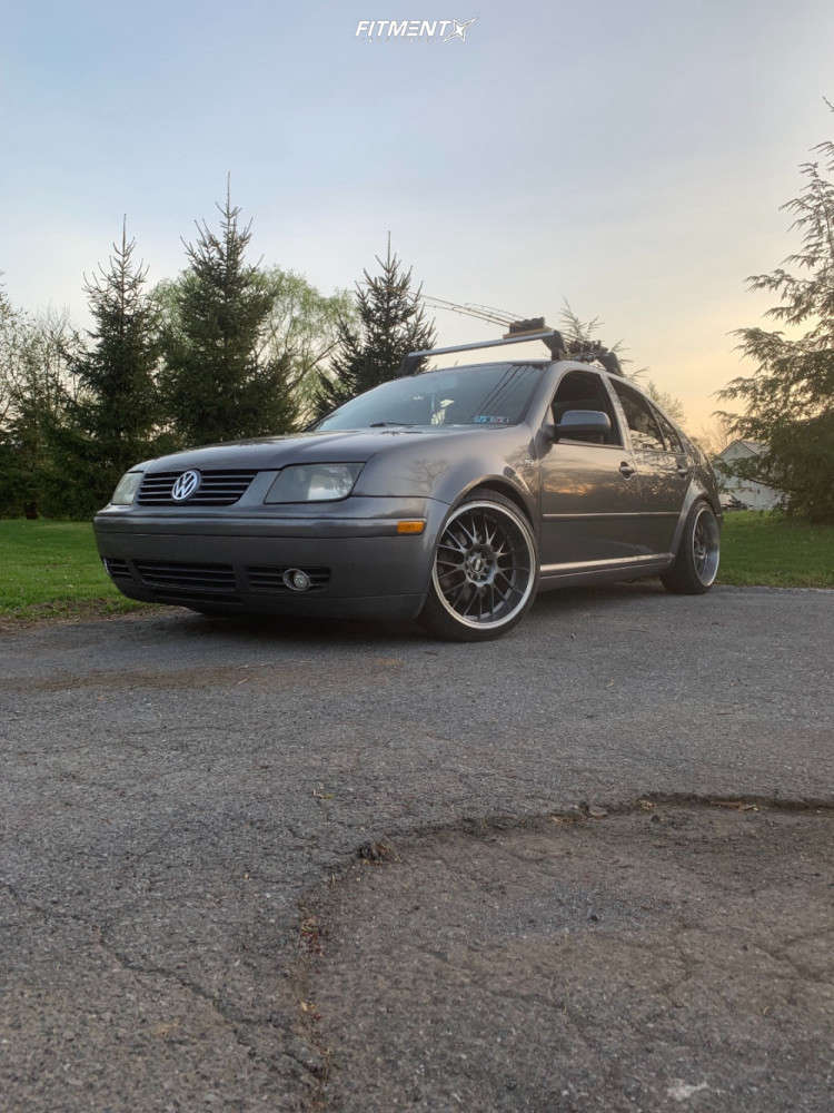 2003 Volkswagen Jetta GLS with 18x8.5 STR 514 and Kinforest 205x40 on ...