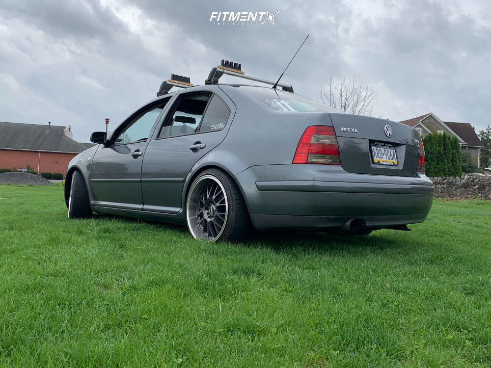 2003 Volkswagen Jetta GLS with 18x8.5 STR 514 and Kinforest 205x40 on ...