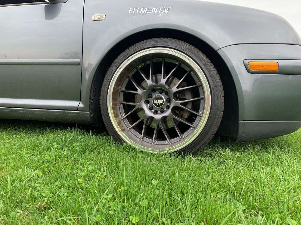 2003 Volkswagen Jetta GLS with 18x8.5 STR 514 and Kinforest 205x40 on ...