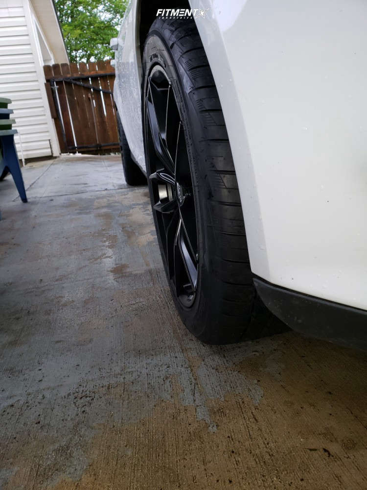 2014 Ford Focus SE with 17x8 Niche Vosso and Nitto 235x45 on Stock ...