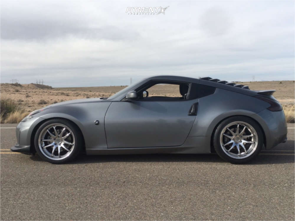 2015 Nissan 370Z Base with 19x9.5 Aodhan DS02 and Nitto 285x30 on ...