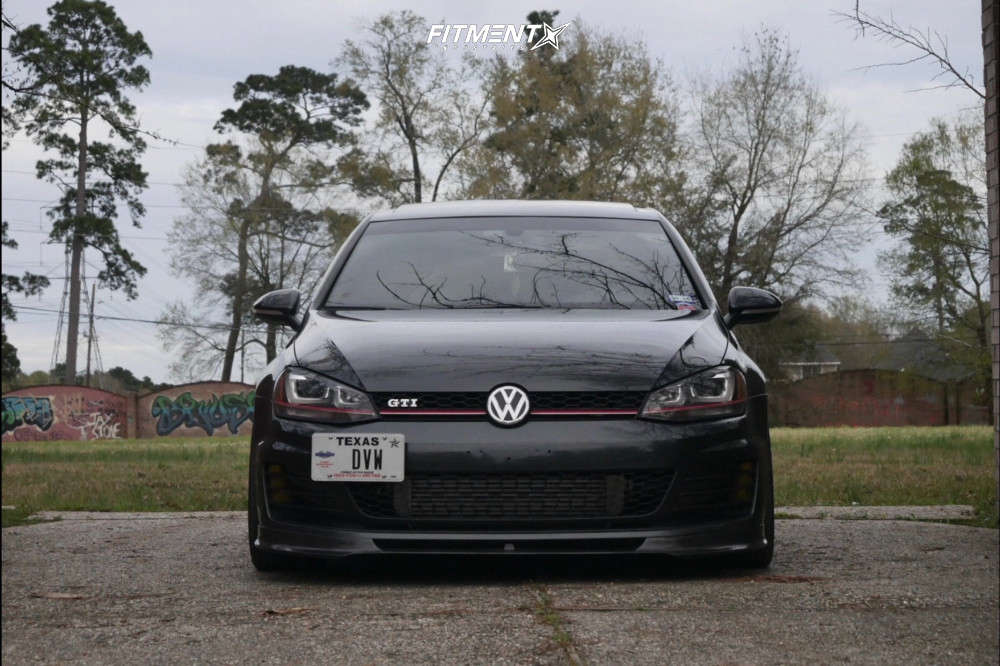 2016 Volkswagen GTI SE with 18x9 Enkei RPF1 and Nitto 245x40 on ...