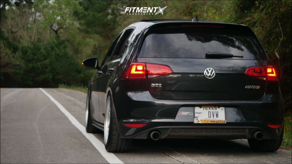 2016 Volkswagen GTI SE with 18x9 Enkei RPF1 and Nitto 245x40 on ...