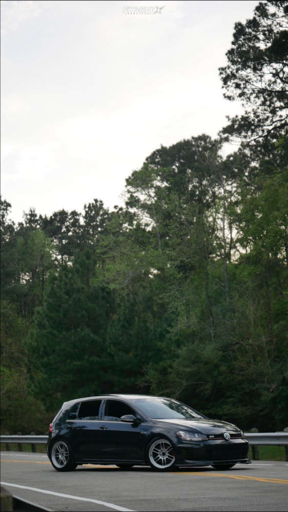 2016 Volkswagen GTI SE with 18x9 Enkei RPF1 and Nitto 245x40 on ...