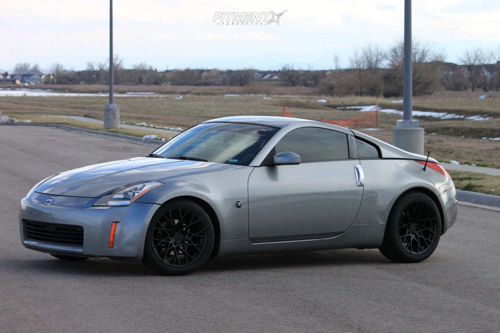 2004 Nissan 350Z Enthusiast with 18x8.5 TSW Sebring and Continental ...