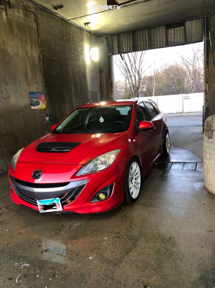 2011 Mazda MazdaSpeed3 Base with 18x8.5 MST Mt33 and Goodyear 235x40 on ...