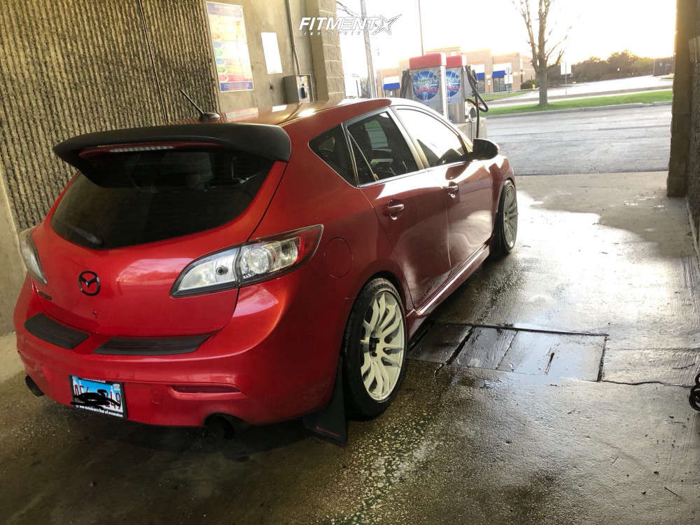 2011 Mazda MazdaSpeed3 Base with 18x8.5 MST Mt33 and Goodyear 235x40 on ...
