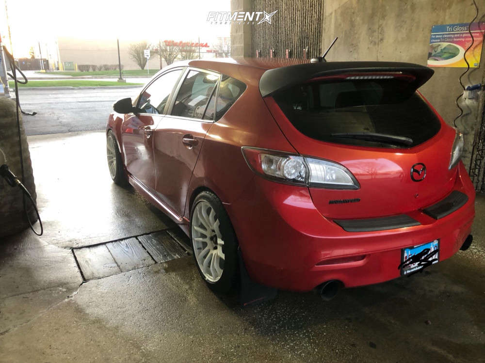 2011 Mazda MazdaSpeed3 Base with 18x8.5 MST Mt33 and Goodyear 235x40 on ...