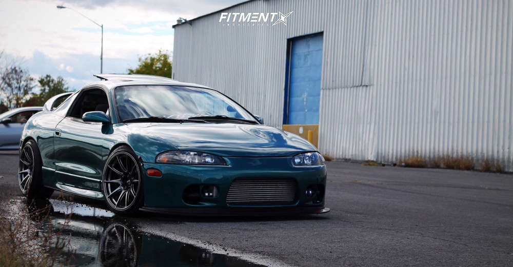 1999 Mitsubishi Eclipse GST with 18x9.75 XXR 527 and Nitto 225x40 on ...