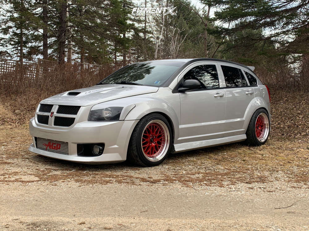 2008 Dodge Caliber SRT-4 with 18x9.5 ESR Sr01 and Pirelli 245x40 on ...