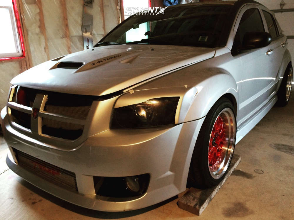 2008 Dodge Caliber SRT-4 with 18x9.5 ESR Sr01 and Pirelli 245x40 on ...