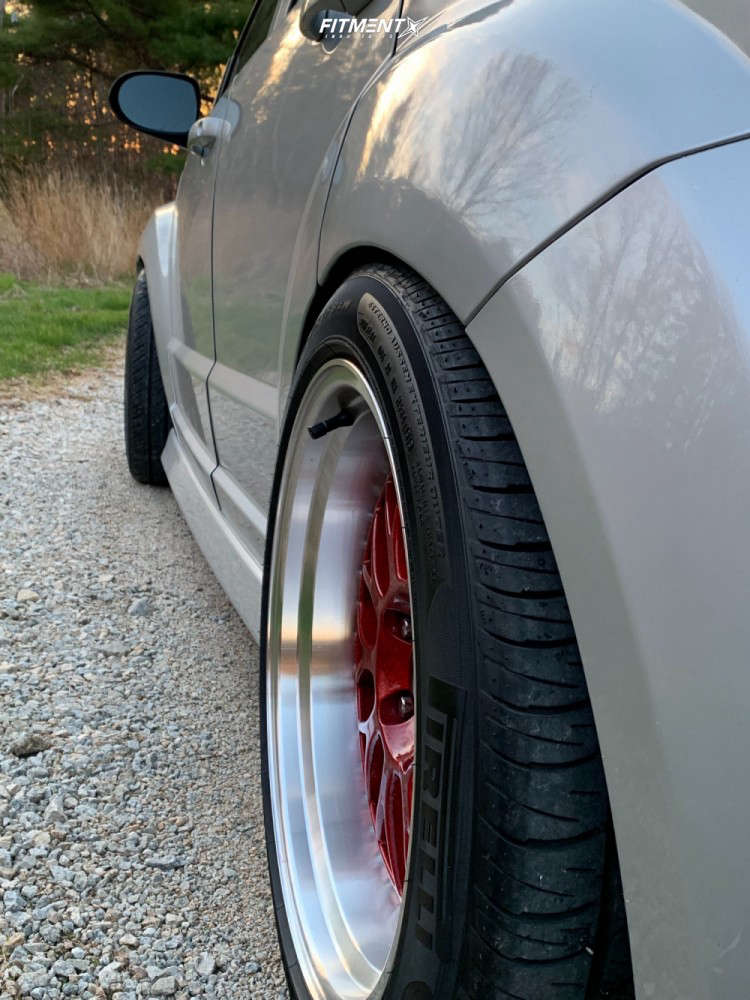 2008 Dodge Caliber SRT-4 with 18x9.5 ESR Sr01 and Pirelli 245x40 on ...