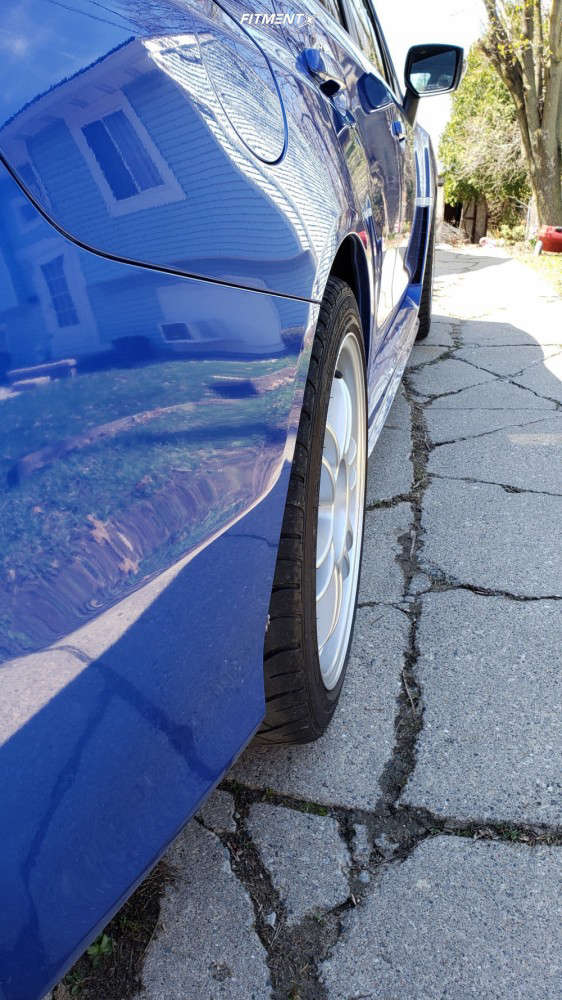 2016 Subaru WRX STI Base with 18x8.5 Enkei RPF1 and Dunlop 245x40 on ...