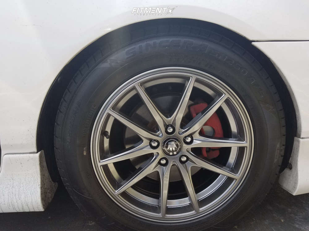 2004 Toyota Corolla S with 16x7.5 Konig Oversteer and Falken 205x40 on ...