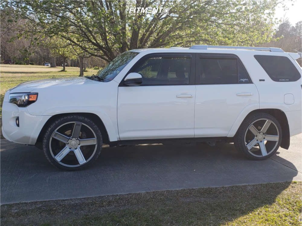 2016 Toyota 4Runner SR5 with 22x9 KMC Duece and Ironman 265x35 on ...