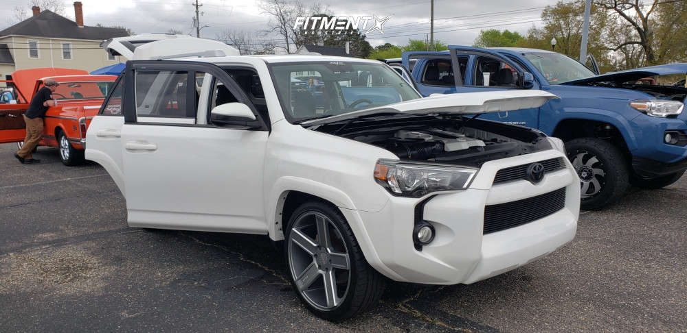2016 Toyota 4Runner SR5 with 22x9 KMC Duece and Ironman 265x35 on ...