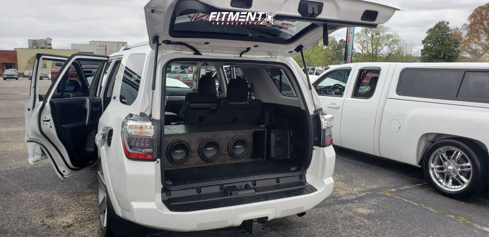 2016 Toyota 4Runner SR5 with 22x9 KMC Duece and Ironman 265x35 on ...