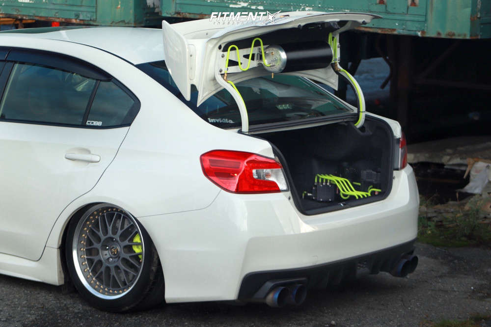 2018 Subaru WRX STI Sport-tech with 18x9.5 Work VS XX and Nitto 235x40 ...