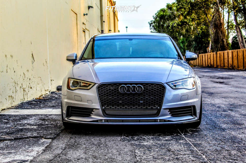 2015 Audi A3 Quattro Premium Plus with 17x8 Advanti Racing Storm S1 and ...