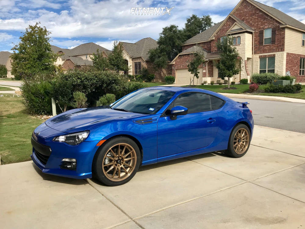 2013 Subaru BRZ Limited with 18x8.5 Cosmis Racing R1 and Nitto 245x40 ...