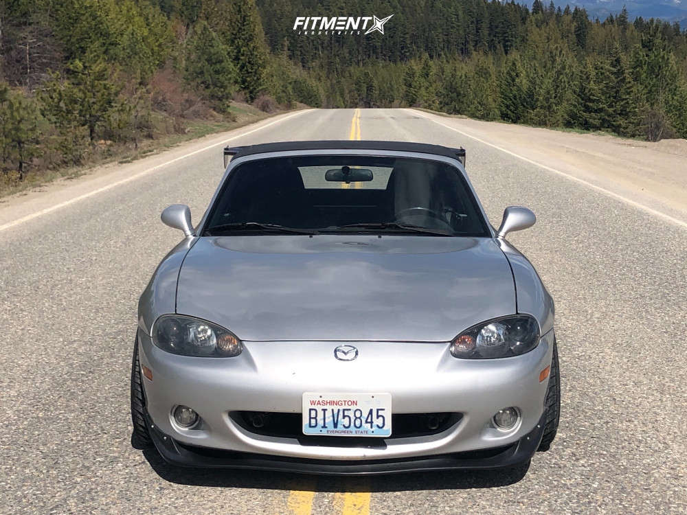 2001 Mazda Miata Base with 16x8 AVID1 AV19 and Federal 205x45 on ...