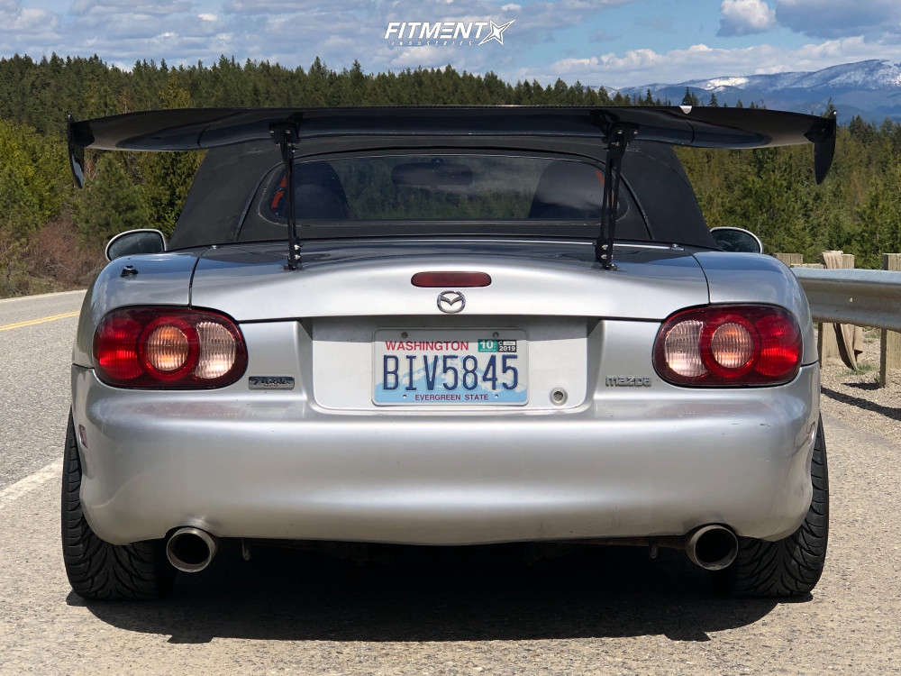 2001 Mazda Miata Base with 16x8 AVID1 AV19 and Federal 205x45 on ...